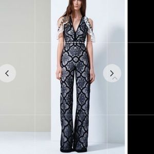 Alexis | Pants & Jumpsuits | Alexis Lace Jumpsuit Size Xs | Poshmark